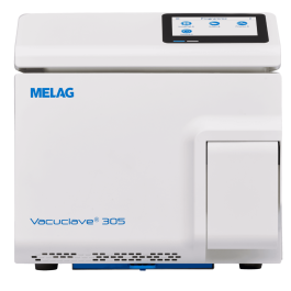 Melag 305 B autoklave - sterilisér på rekordtid - fra 6,5 min.